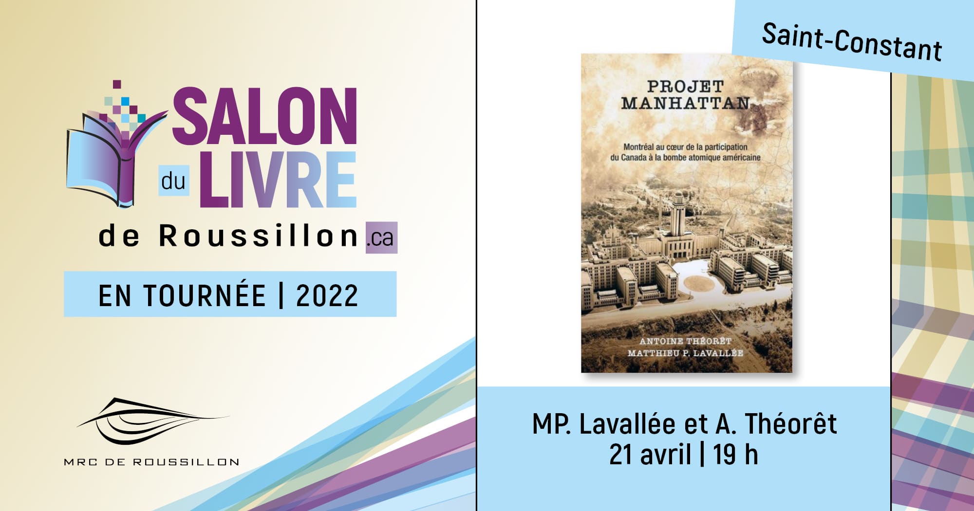 Projet Manhattan avec Mathieu P. Lavallée et Antoine Théorêt | Salon du ...